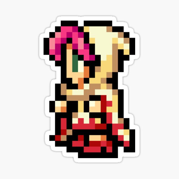 "Final Fantasy V - Lenna Sprite" Sticker for Sale by SpriteZone | Redbubble