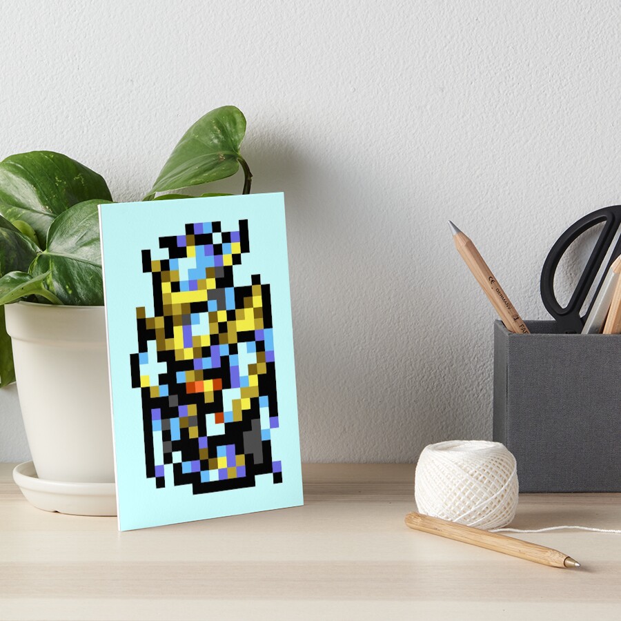 "Final Fantasy V - Exdeath Sprite" Art Board Print for Sale by ...