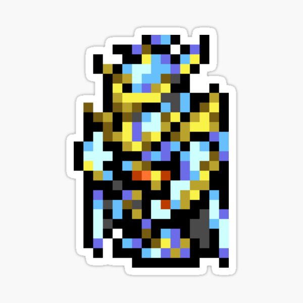 "Final Fantasy V - Exdeath Sprite" Sticker by SpriteZone | Redbubble