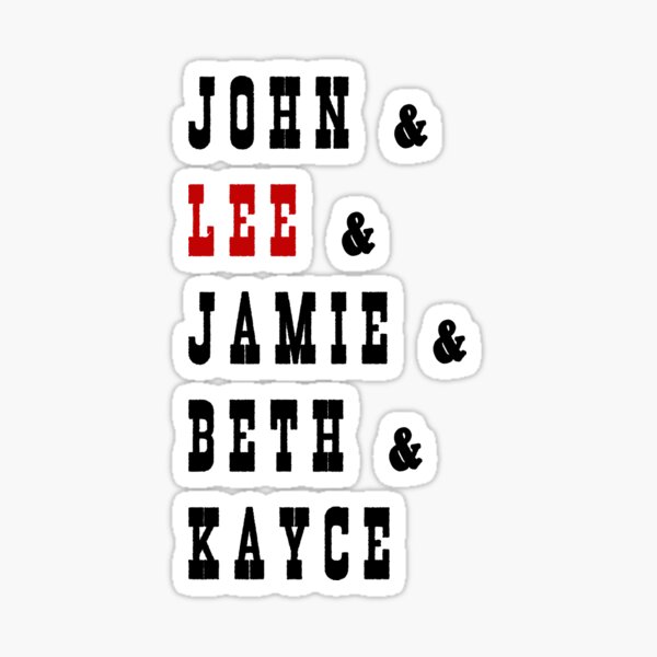 "John, Lee, Jamie, Beth & Kayce - The Dutton Family Ranch - Yellowstone ...