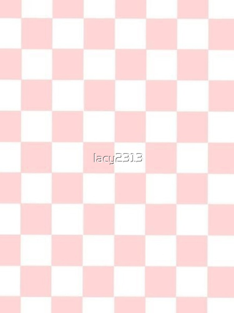 "Pink checkered " iPhone Case for Sale by lacy2313 | Redbubble