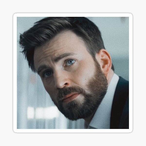 "Chris Evans " Sticker by tatianafe14 | Redbubble