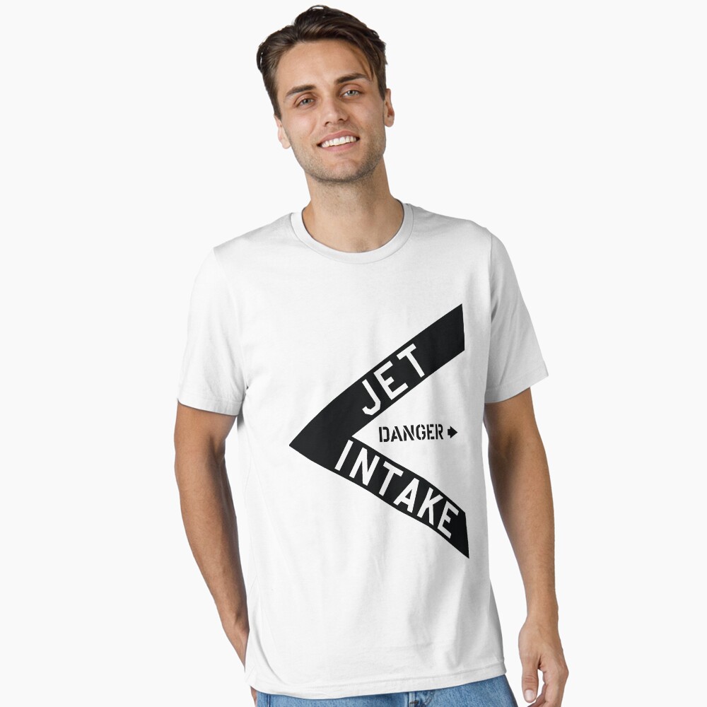 "DANGER Jet Intake, Jet Fighter warning sign (Side A) Right Side Black ...