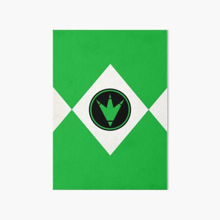 "Green Ranger Coin" Art Board Print for Sale by Ravensclaw3 | Redbubble