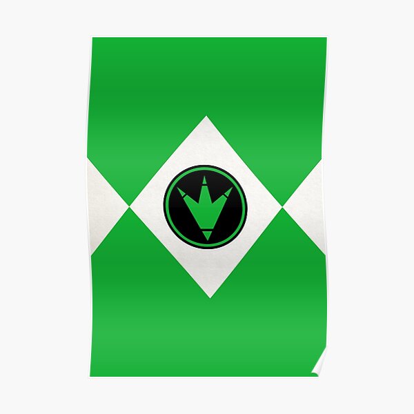 "Green Ranger Coin" Poster by Ravensclaw3 | Redbubble