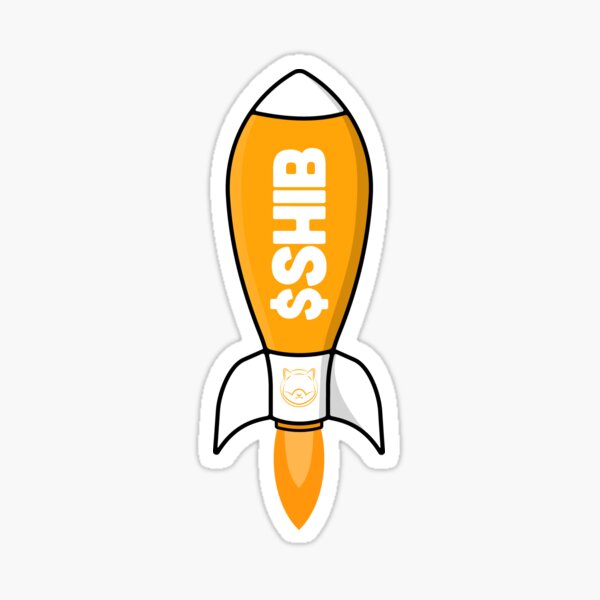 "Shiba Inu Coin $shib to the moon Shiba Inu Crypto" Sticker for Sale by ...