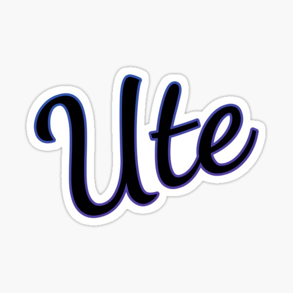 "Ute" Sticker for Sale by ArtPop88 | Redbubble