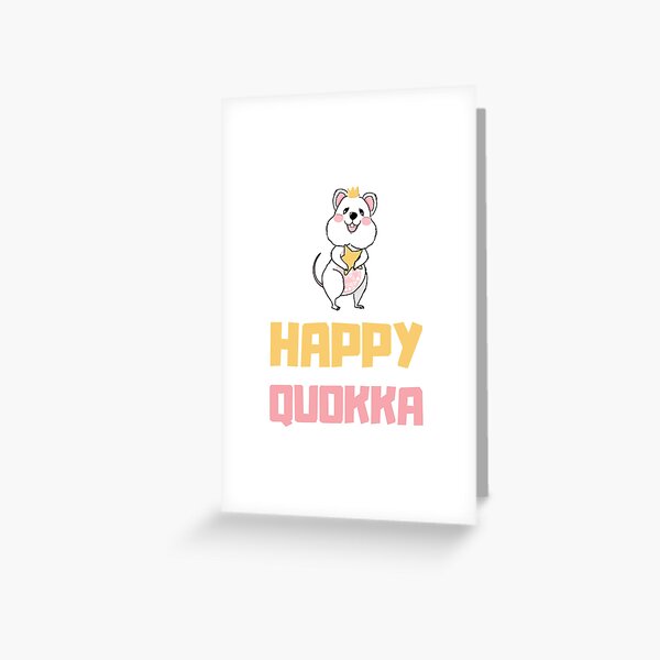 "Be Quokka Happy, Cute Quokka, Beautiful Quokka, Quokka Birthday ...
