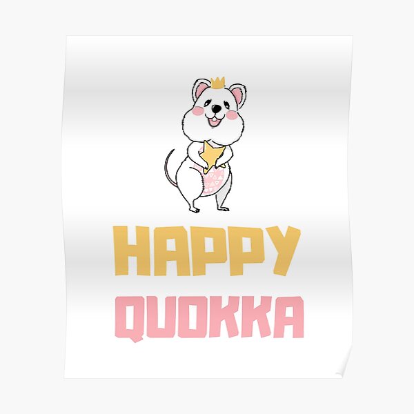 "Be Quokka Happy, Cute Quokka, Beautiful Quokka, Quokka Birthday ...