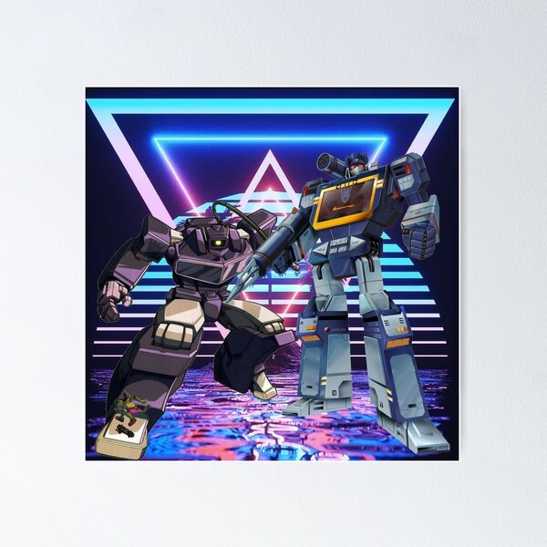 "Soundwave & Shockwave" Poster for Sale by TheFabe1 | Redbubble