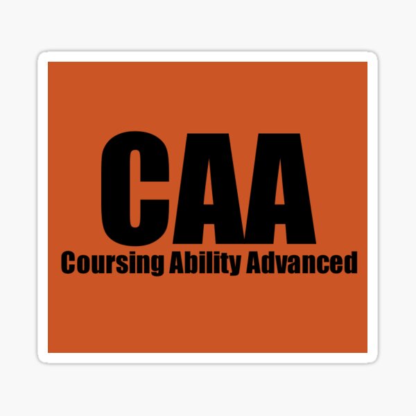"AKC CAT Coursing Ability Advanced Title" Sticker by DogSportTitles ...