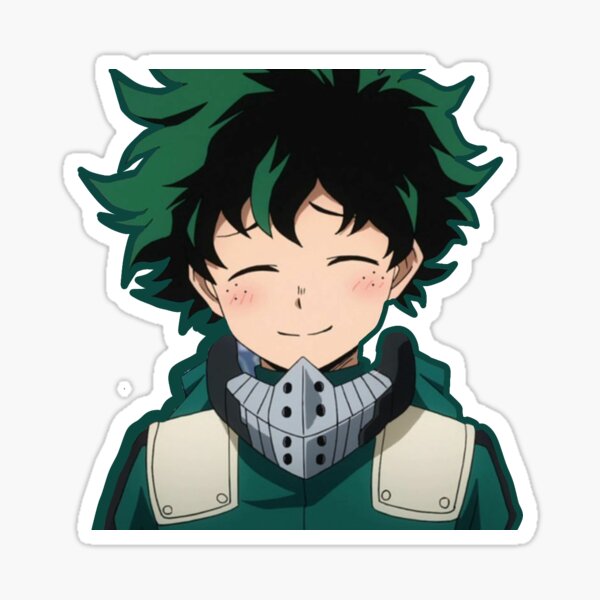 "Deku cute MHA " Sticker by AnimeRay | Redbubble