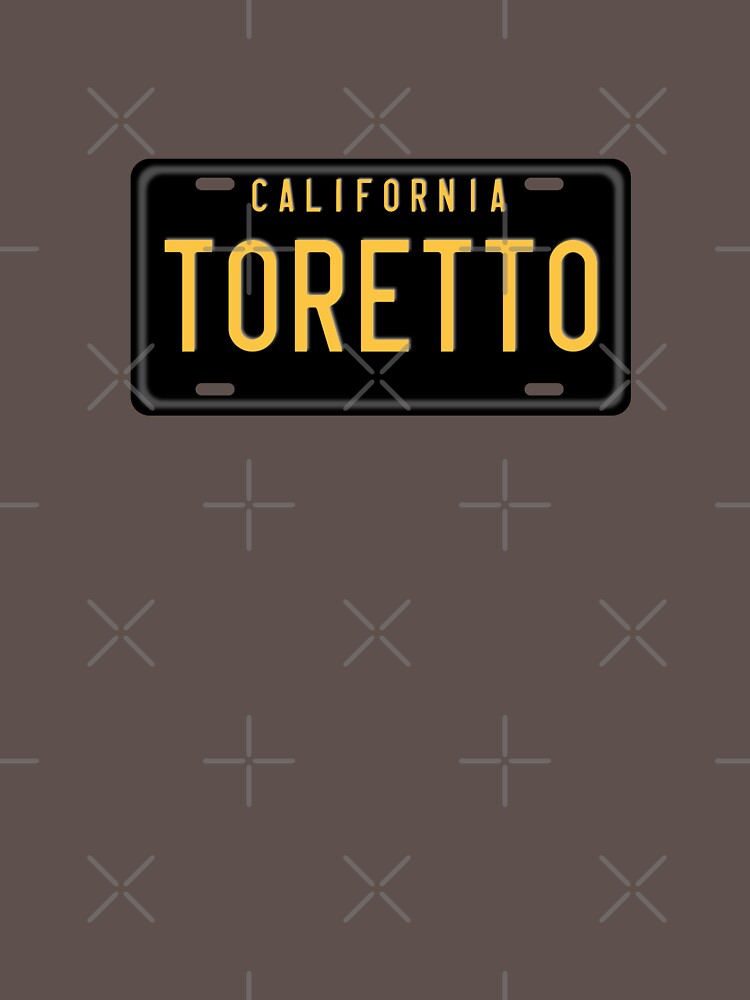"The Fast And The Furious Toretto License Plate Number Plate" T-shirt ...