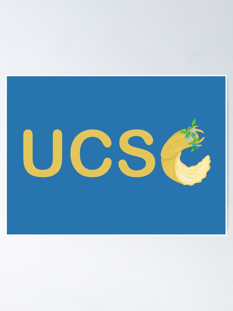 "UCSC Banana Slug Logo" Poster by LaggingDani | Redbubble