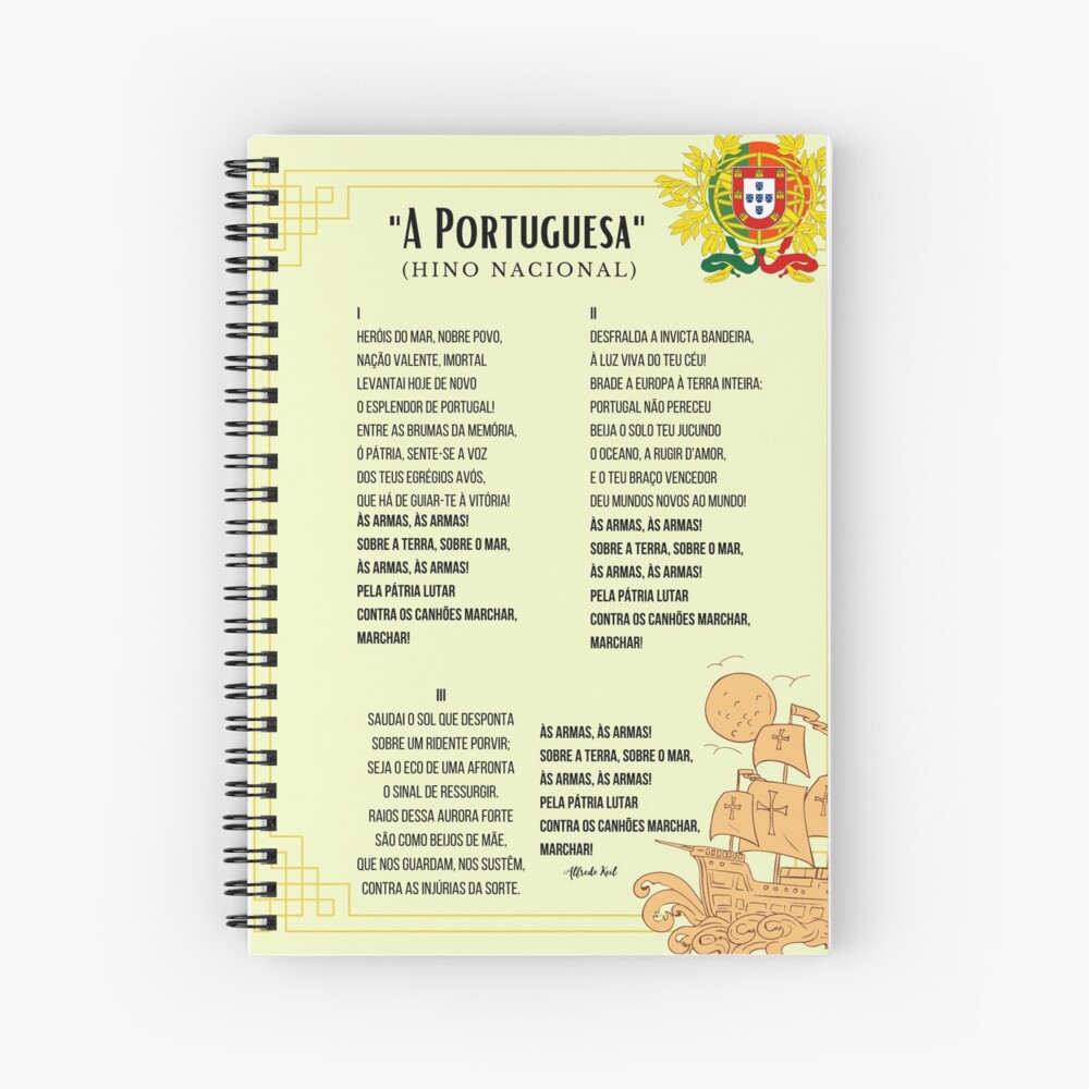 "The Portuguese National Anthem- "A Portuguesa"" Poster for Sale by ...
