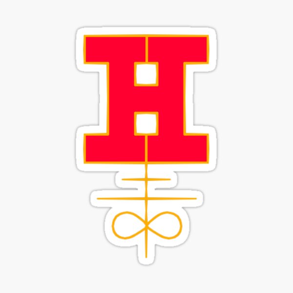 "H.E.L.L. High Logo" Sticker for Sale by CrinkleDayo | Redbubble