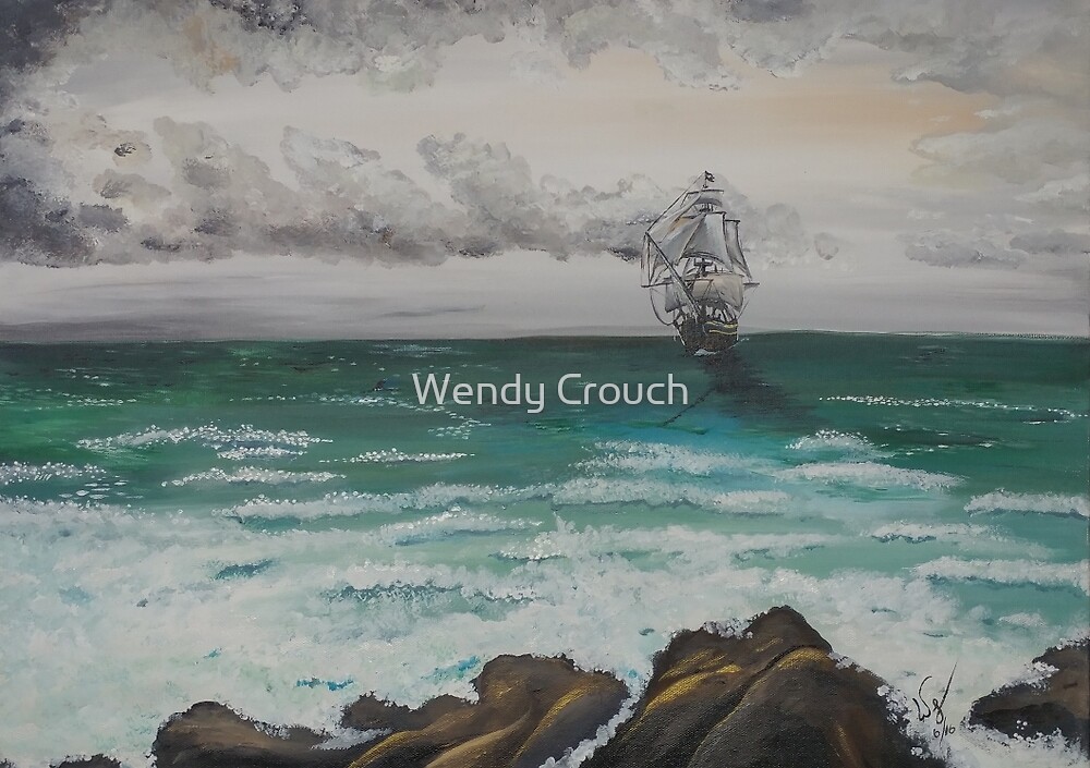 "The Galleon" by Wendy Crouch | Redbubble