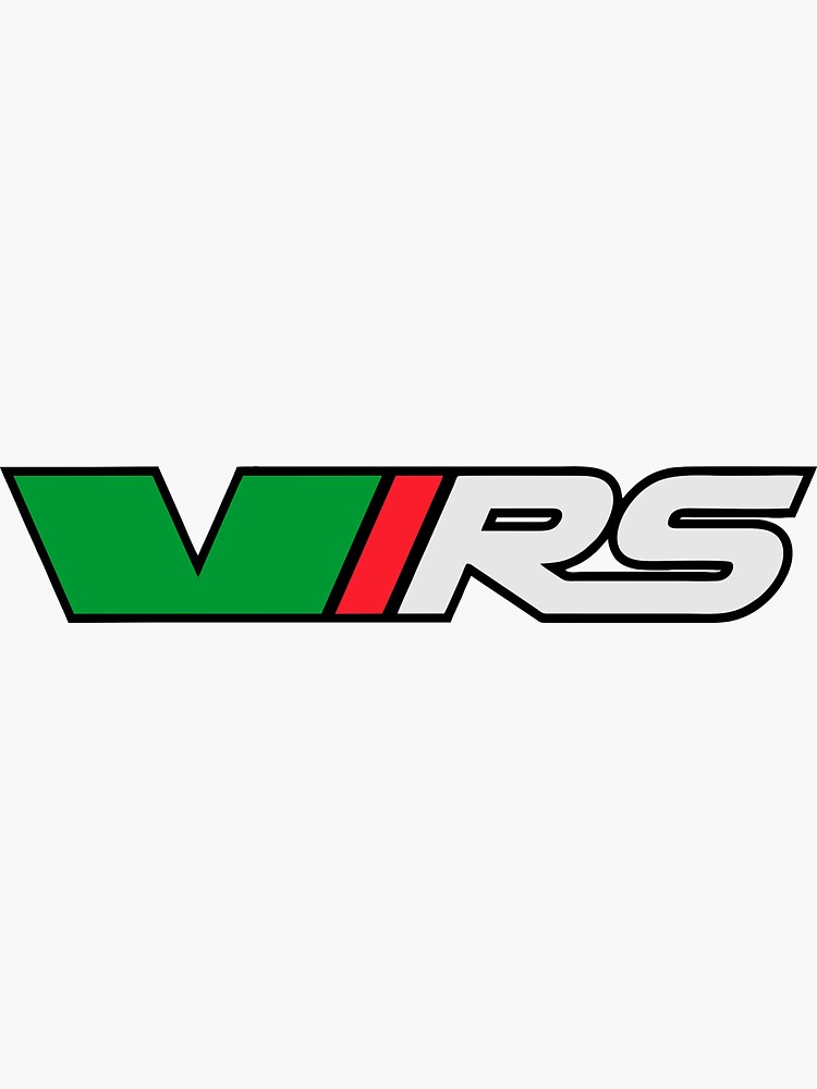 "Skoda VRS." Sticker for Sale by Chronovi | Redbubble