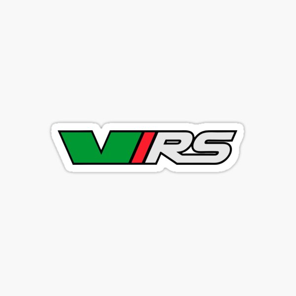 "Skoda VRS." Sticker for Sale by Chronovi | Redbubble
