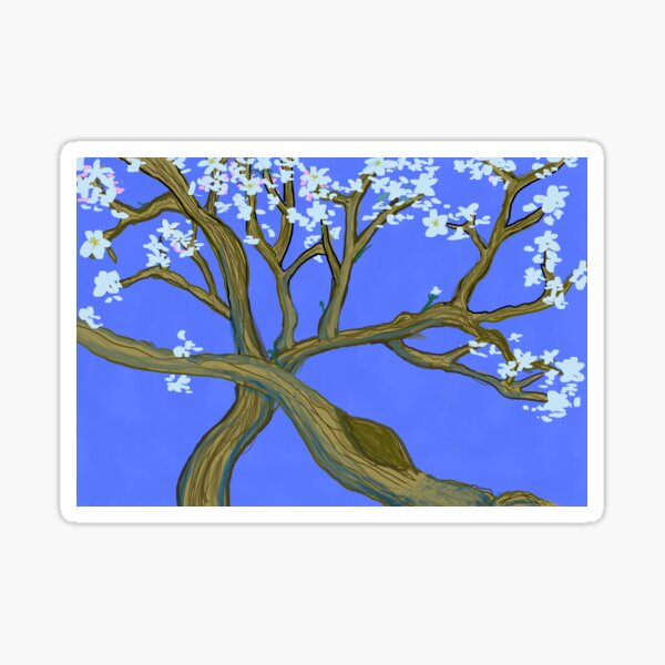 "Flower Tree" Sticker for Sale by rinrin126 | Redbubble