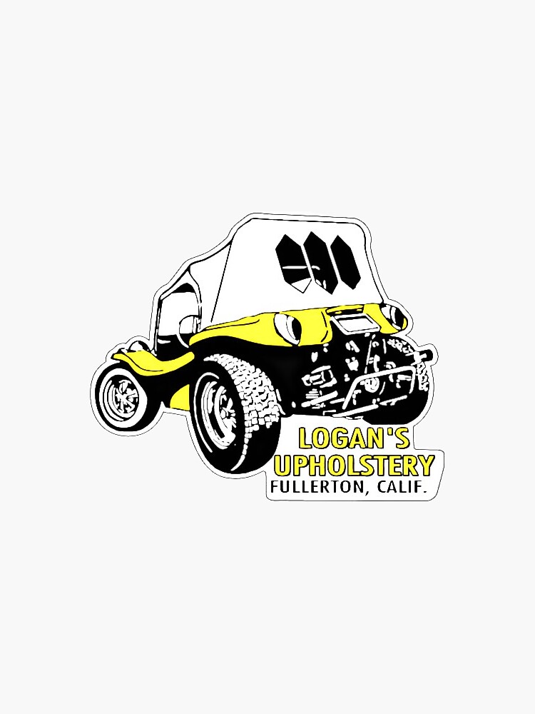 "Yellow Buggy RePop Decal" Sticker for Sale by SimonAllen | Redbubble