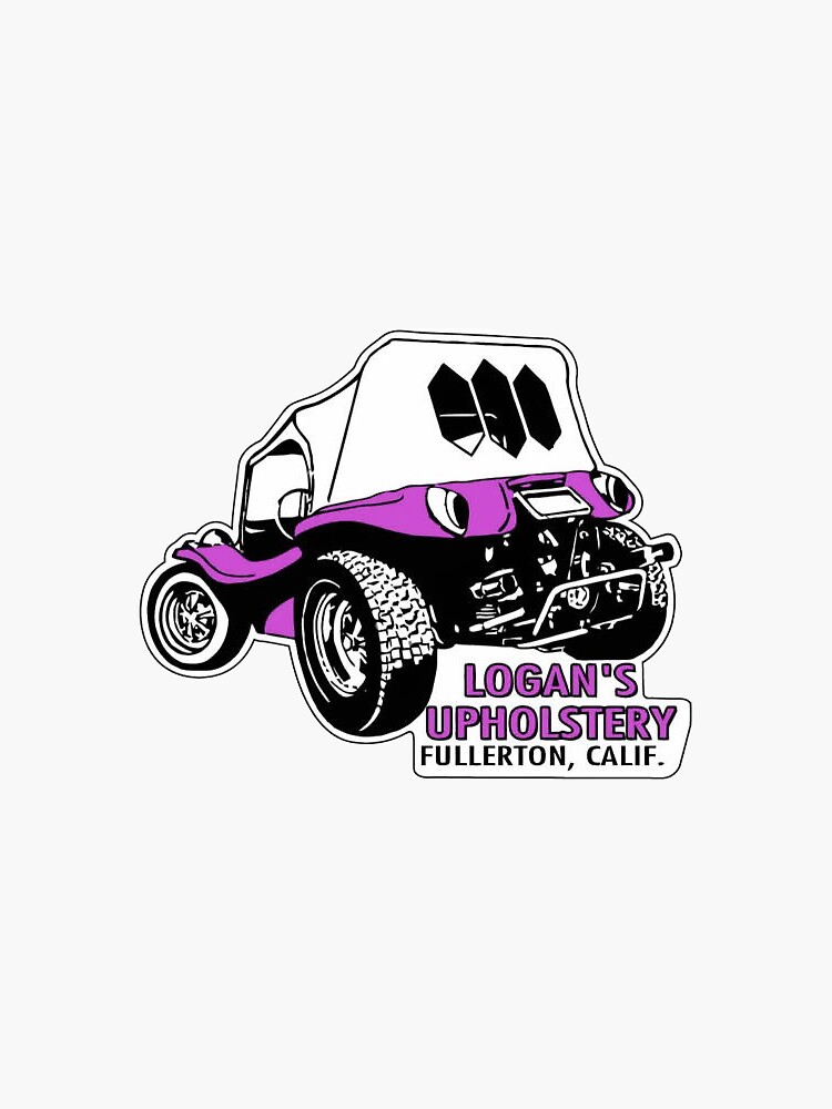"Purple RePop Buggy Decal" Sticker for Sale by SimonAllen | Redbubble