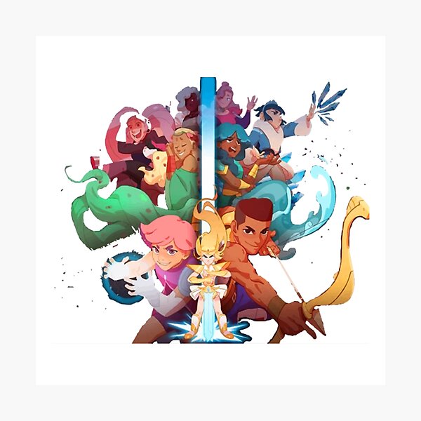 "She-ra all character" Photographic Print for Sale by SheaPierre ...