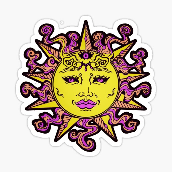 "Astrological Zodiac Sun | Astronomy | Hydroflask Sticker | Laptop ...