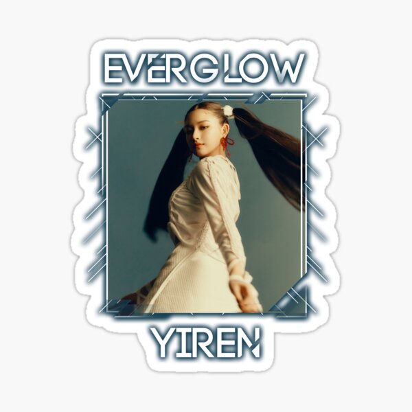 "Everglow - Yiren" Sticker for Sale by 95amy | Redbubble