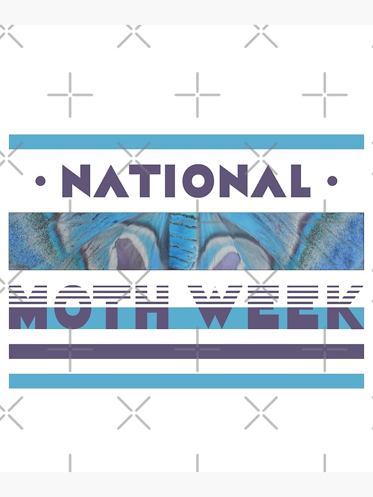 "National Moth Week" Poster for Sale by PicasmusTech | Redbubble