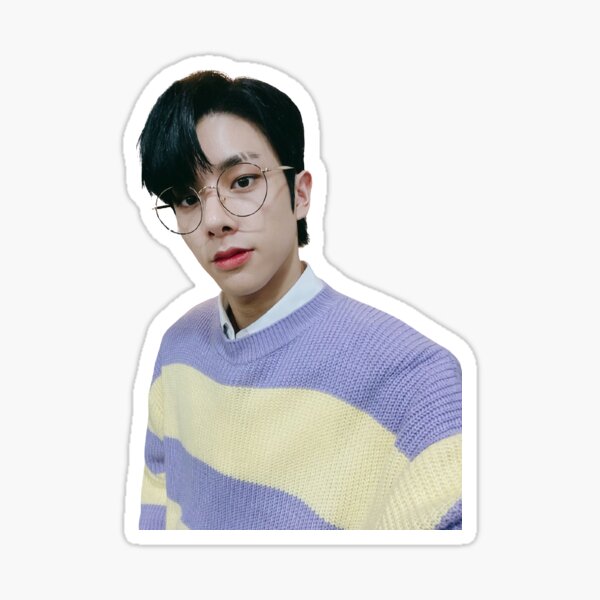 "ENHYPEN Jake in Glasses" Sticker for Sale by yeasitrus | Redbubble