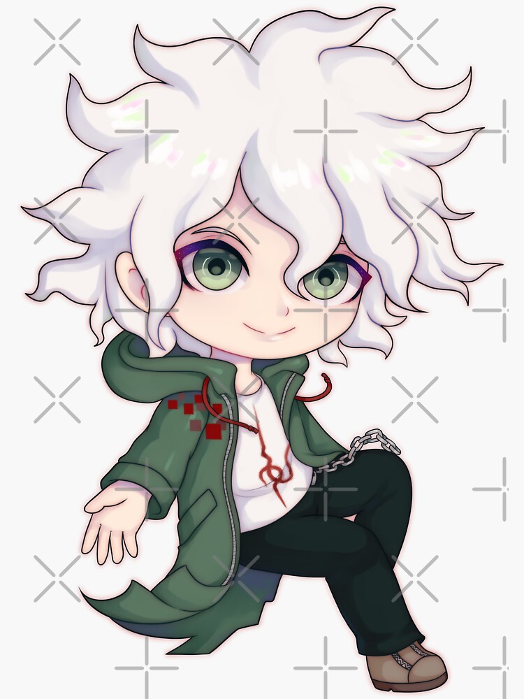 "Nagito" Sticker for Sale by July-MonMon | Redbubble