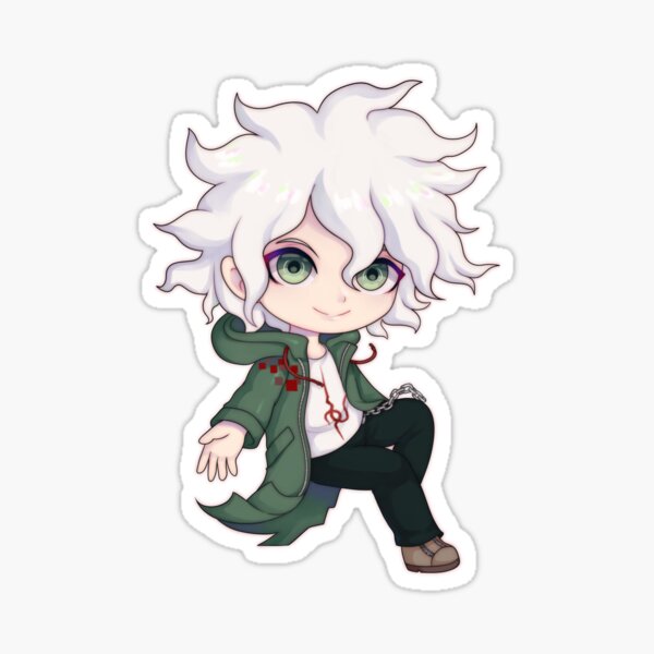 "Nagito" Sticker for Sale by July-MonMon | Redbubble