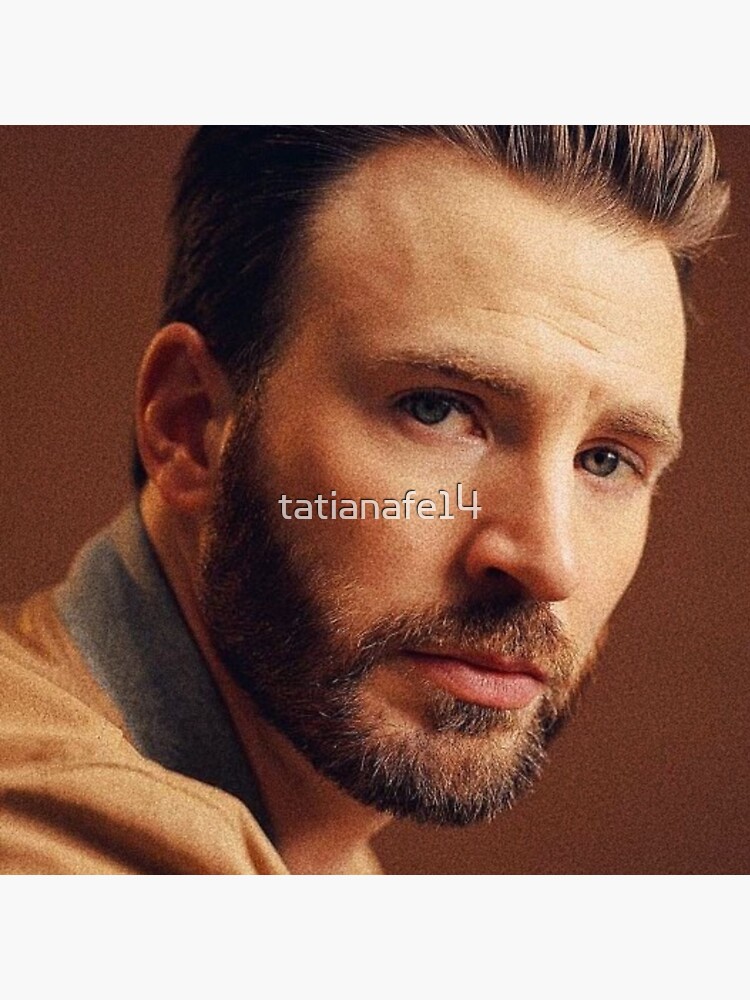 "Chris Evans " Sticker by tatianafe14 | Redbubble