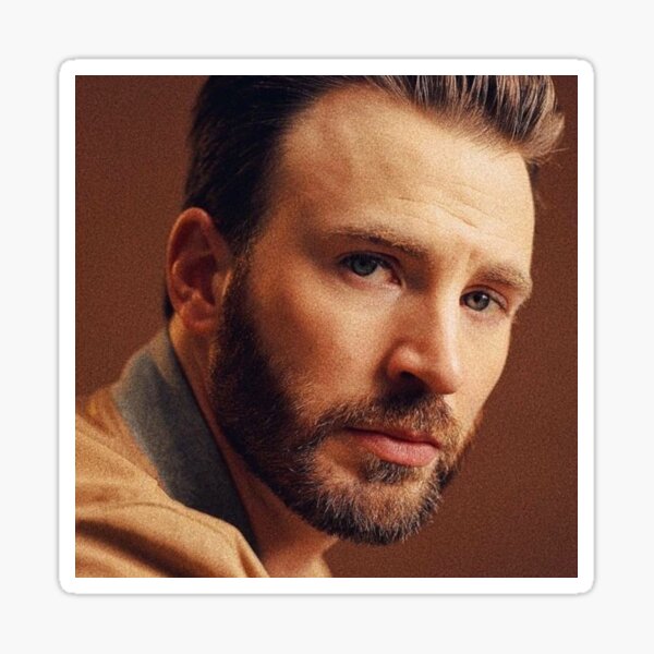 "Chris Evans " Sticker by tatianafe14 | Redbubble
