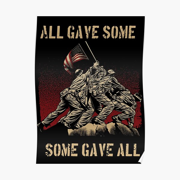 Some Gave All Wall Art | Redbubble