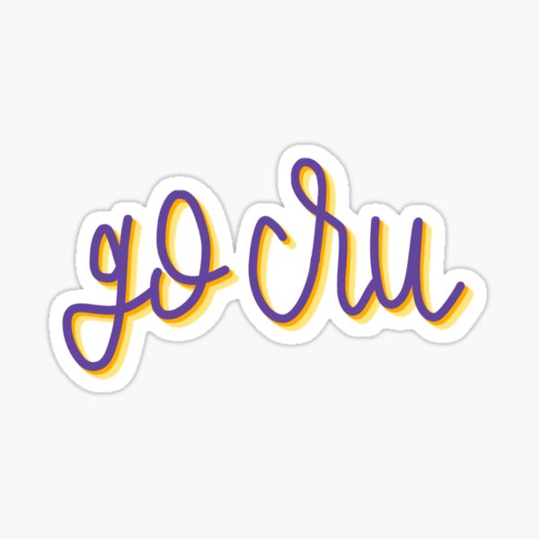 "UMHB Go Cru" Sticker for Sale by fundays2020 | Redbubble