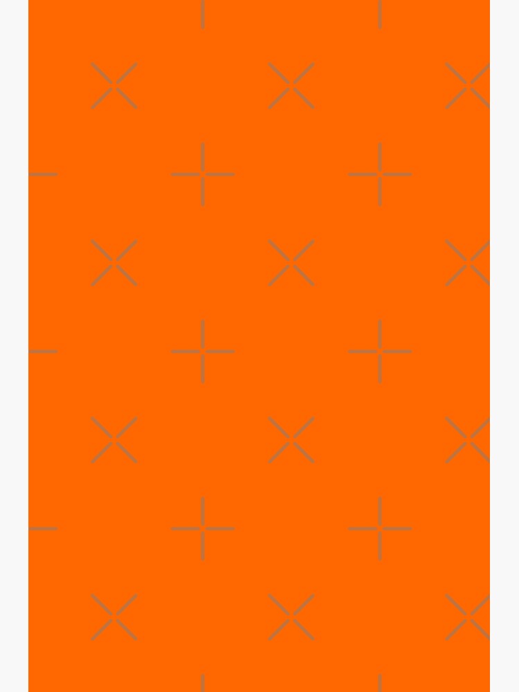 "(BLANK) Hunter ORANGE Safety Blaze (hex #FF6700)" Sticker for Sale by ...