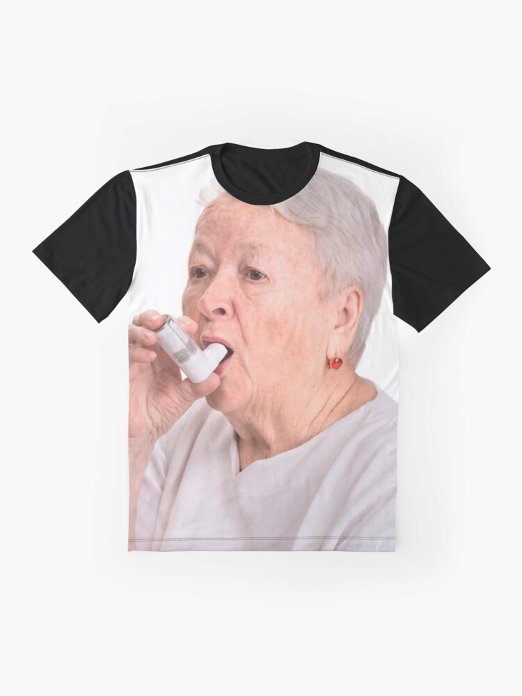 "Grandma's Inhaler " T-shirt by axgendy | Redbubble