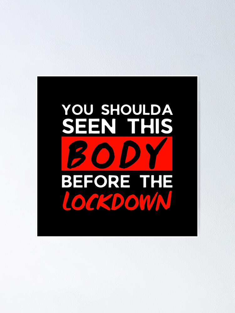 "Funny Lockdown Body 2021 Joke, Funny Quarantine 2021 Joke, Covid19 ...