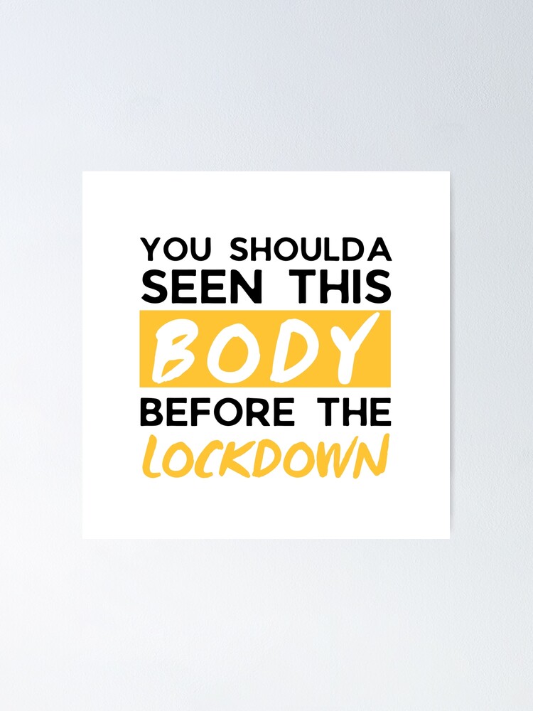 "Funny Lockdown Body 2021 Joke, Funny Quarantine 2021 Joke, Covid19 ...