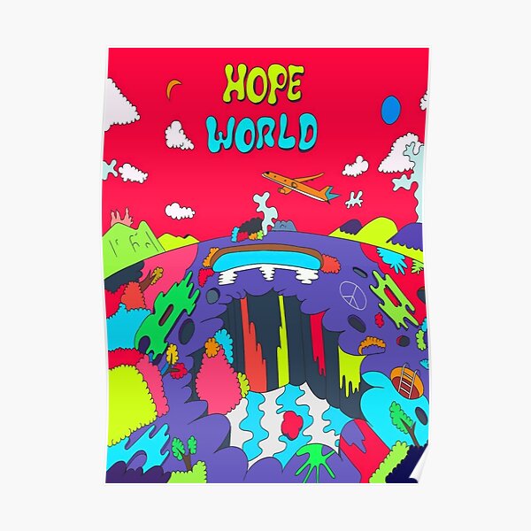 "Hope Wolrd" Poster for Sale by geniuslab93 | Redbubble