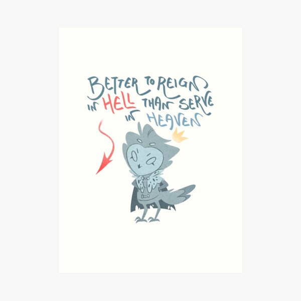 "Helluva Boss - Chibi Stolas" Art Print by -RotaS- | Redbubble