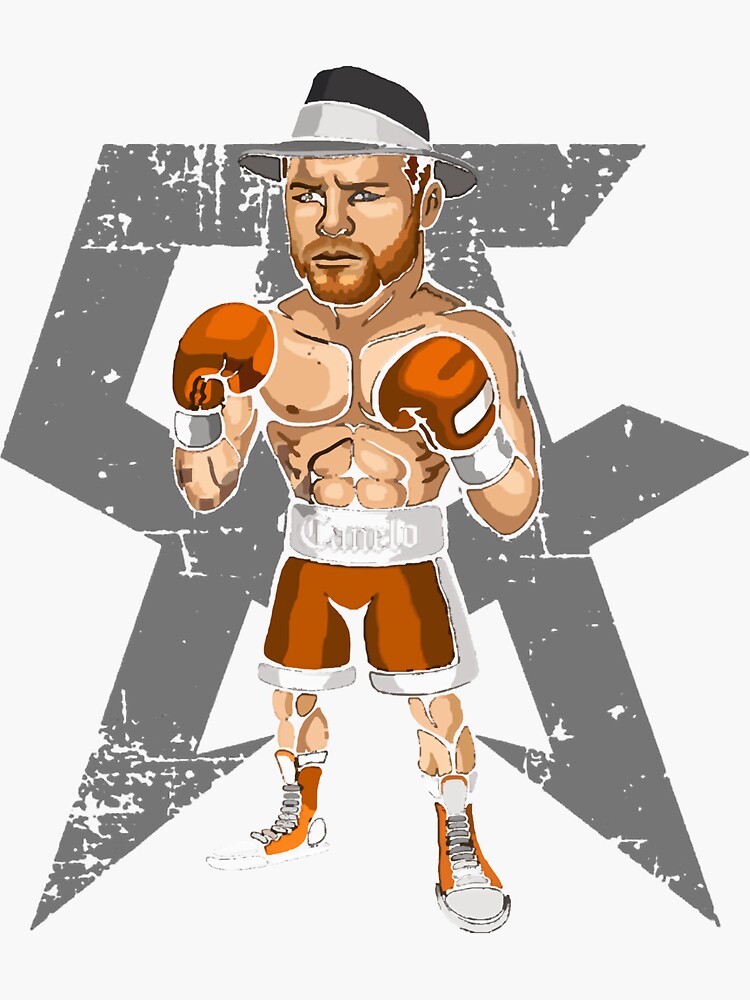 "Canelo-Alvarez" Sticker for Sale by seeley4 | Redbubble