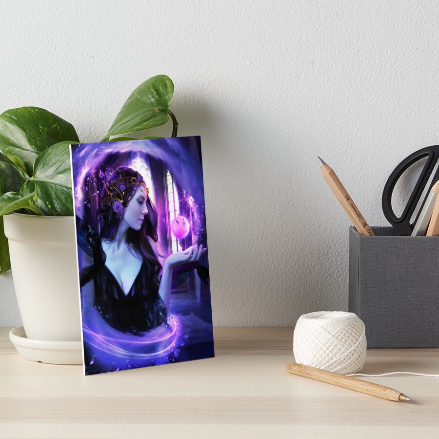"Elemental Queen" Art Board Print by ravendusk | Redbubble