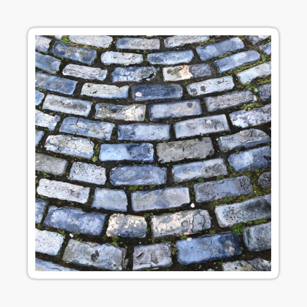 "Cobble stone" Sticker for Sale by BertinaEvers | Redbubble