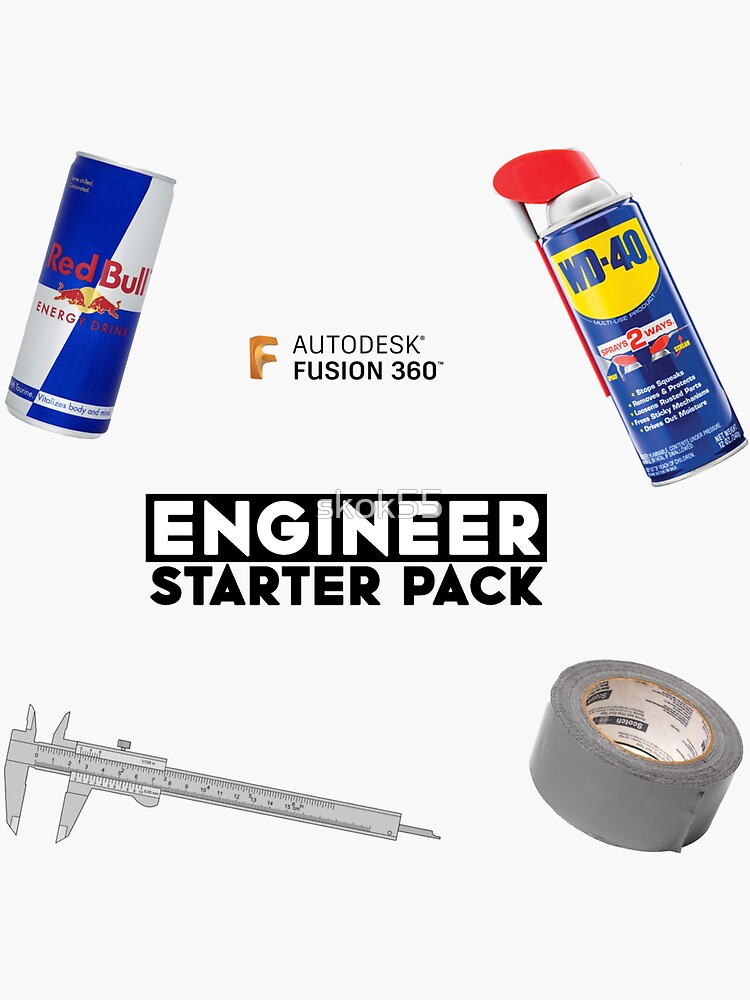 "Engineer Starter Sticker Pack" Sticker for Sale by skok55 | Redbubble