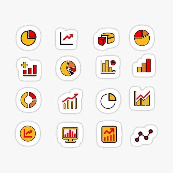 "Data Icon" Sticker for Sale by ABASHOP21 | Redbubble