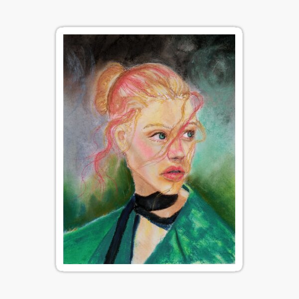 "Hannelore" Sticker by arts-echo | Redbubble