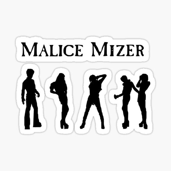 "Malice Mizer " Sticker for Sale by shownuu | Redbubble